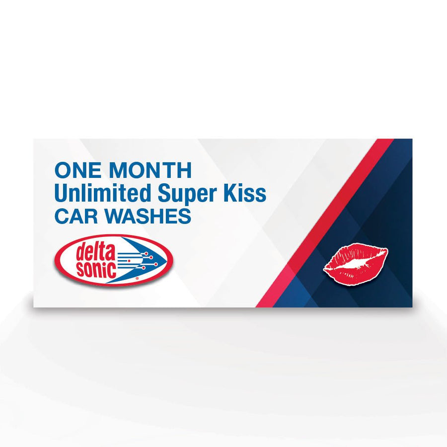 3 Months Unlimited Super Kiss from Delta Sonic – Delta Sonic Car Wash