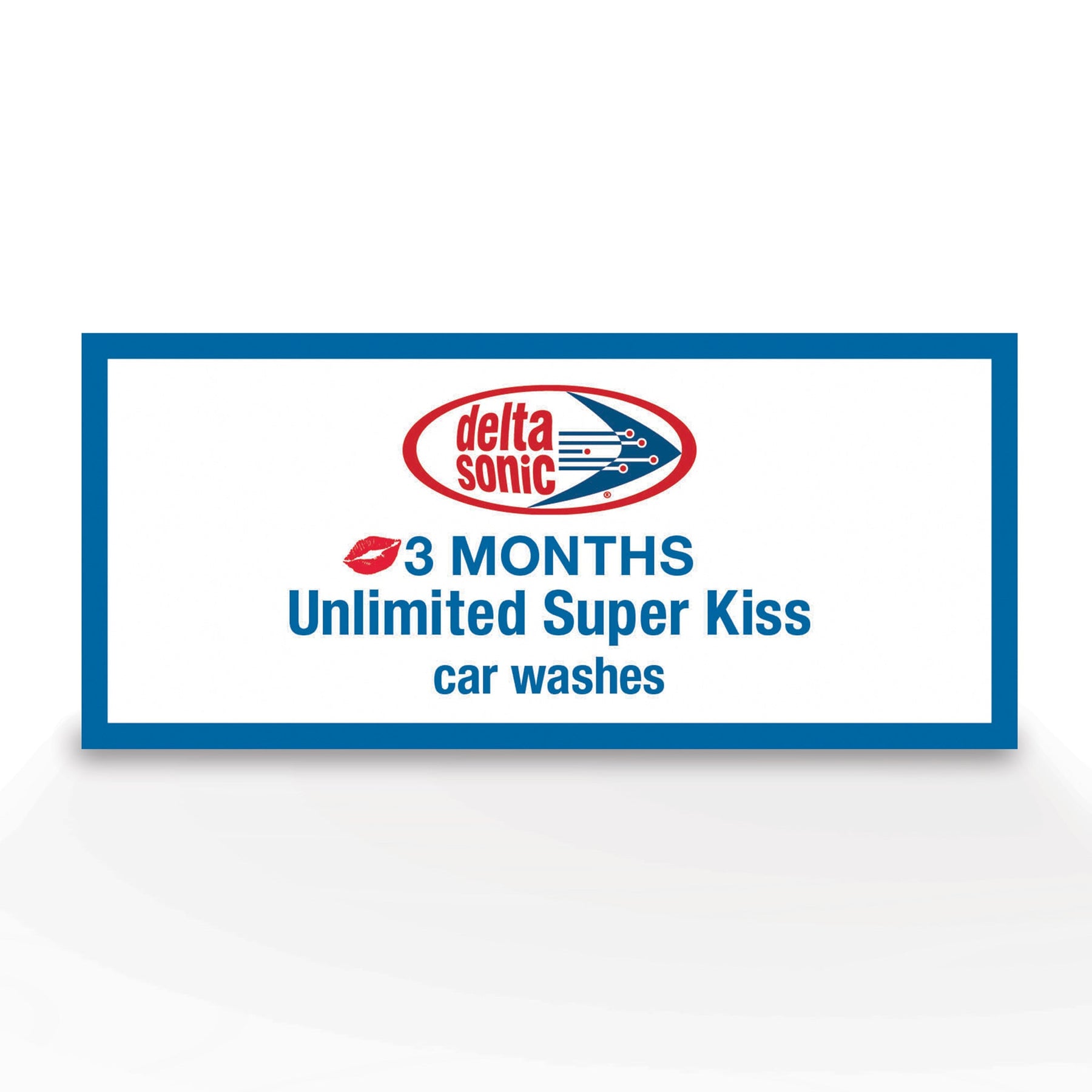 3 Months Unlimited Super Kiss from Delta Sonic – Delta Sonic Car Wash